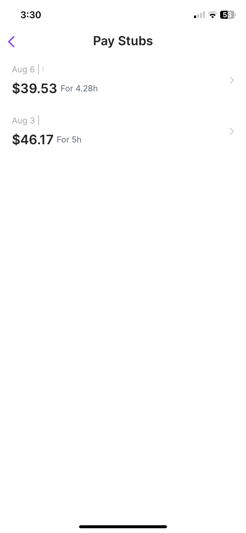 View pay stubs with Homebase Payroll