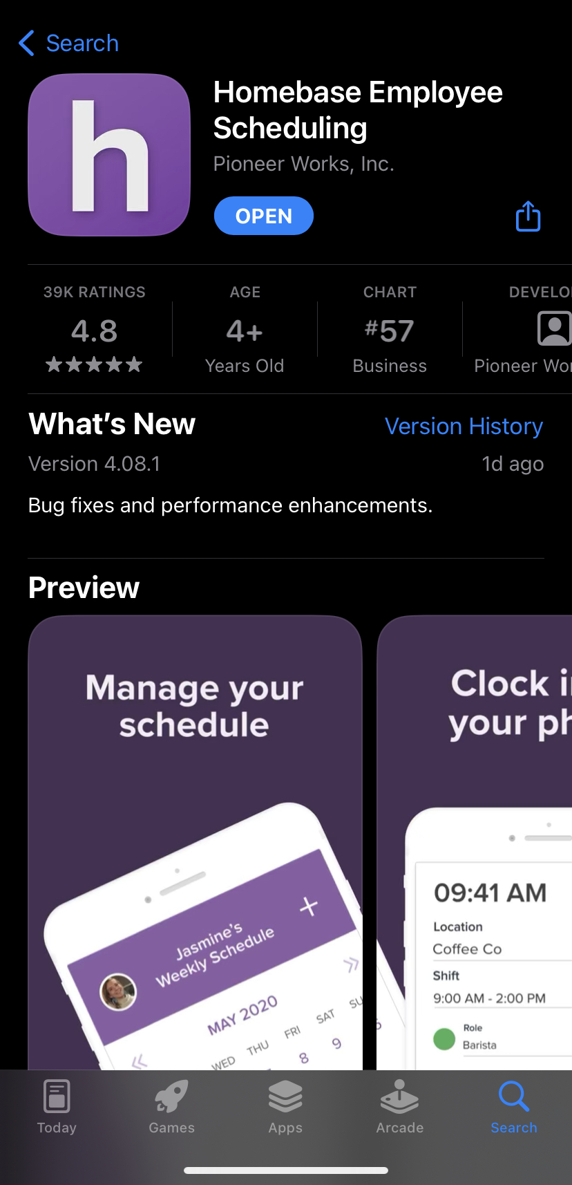 Mobile Time Clock Set Up
