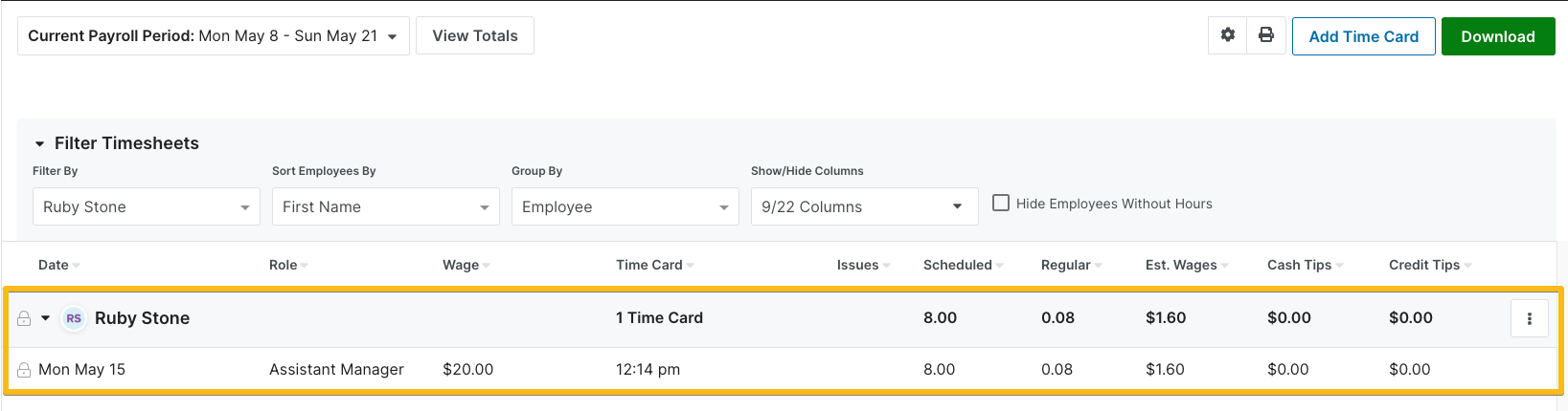 Mobile Time Clock Set Up