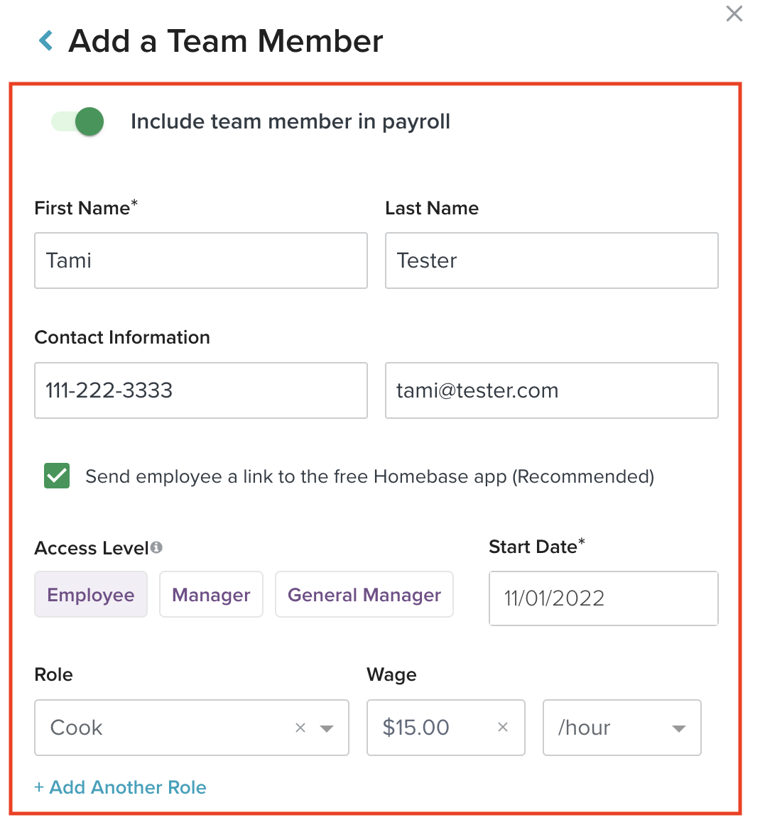How to add an employee to Payroll