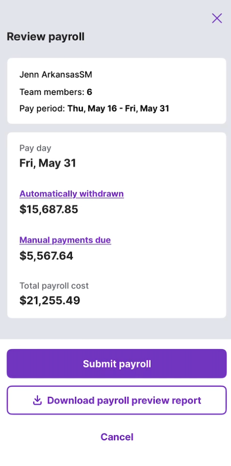 How to Run Payroll on the Mobile App