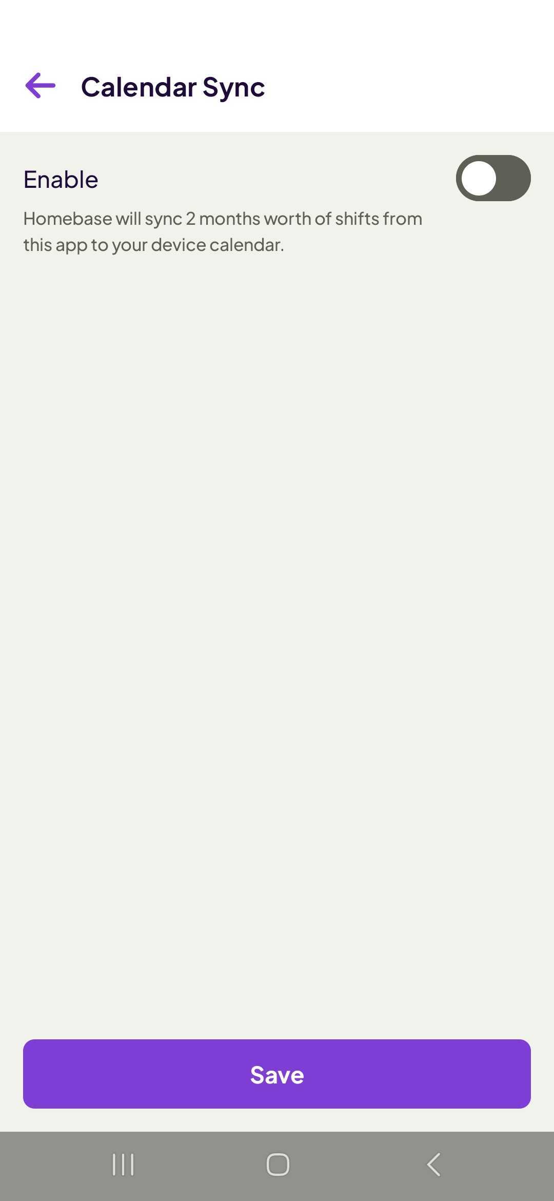 Syncing Your Schedule to Your Calendar