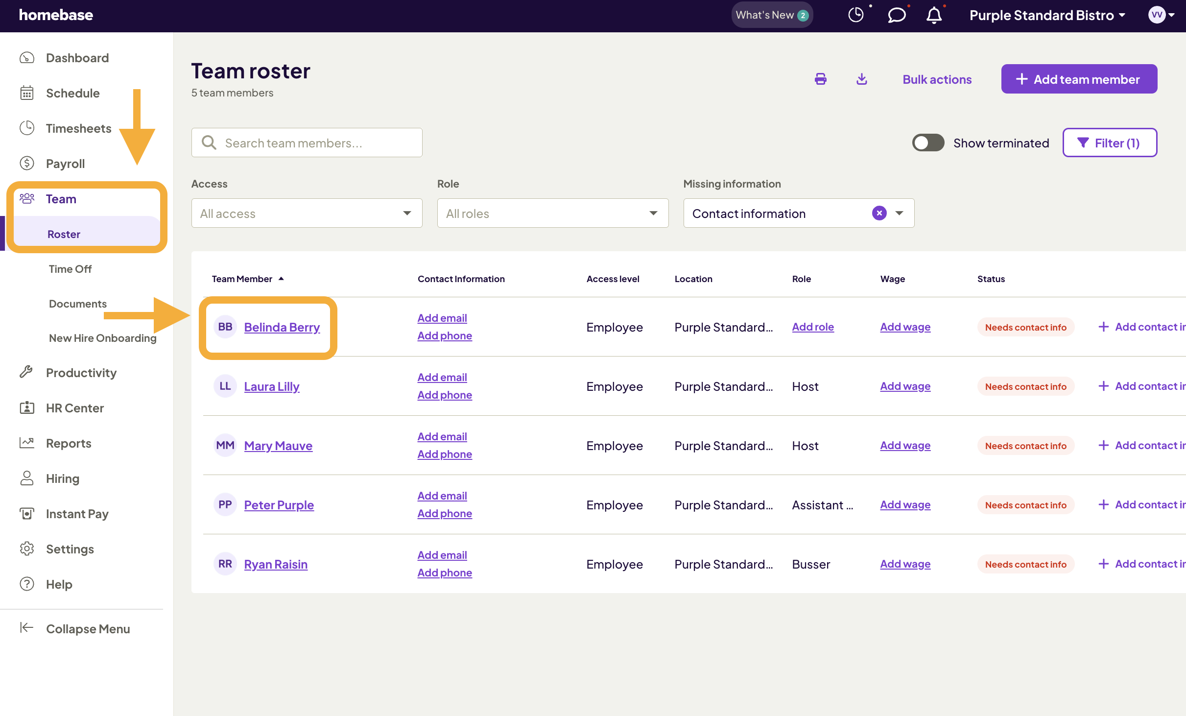 How to Set Up Department & Roles