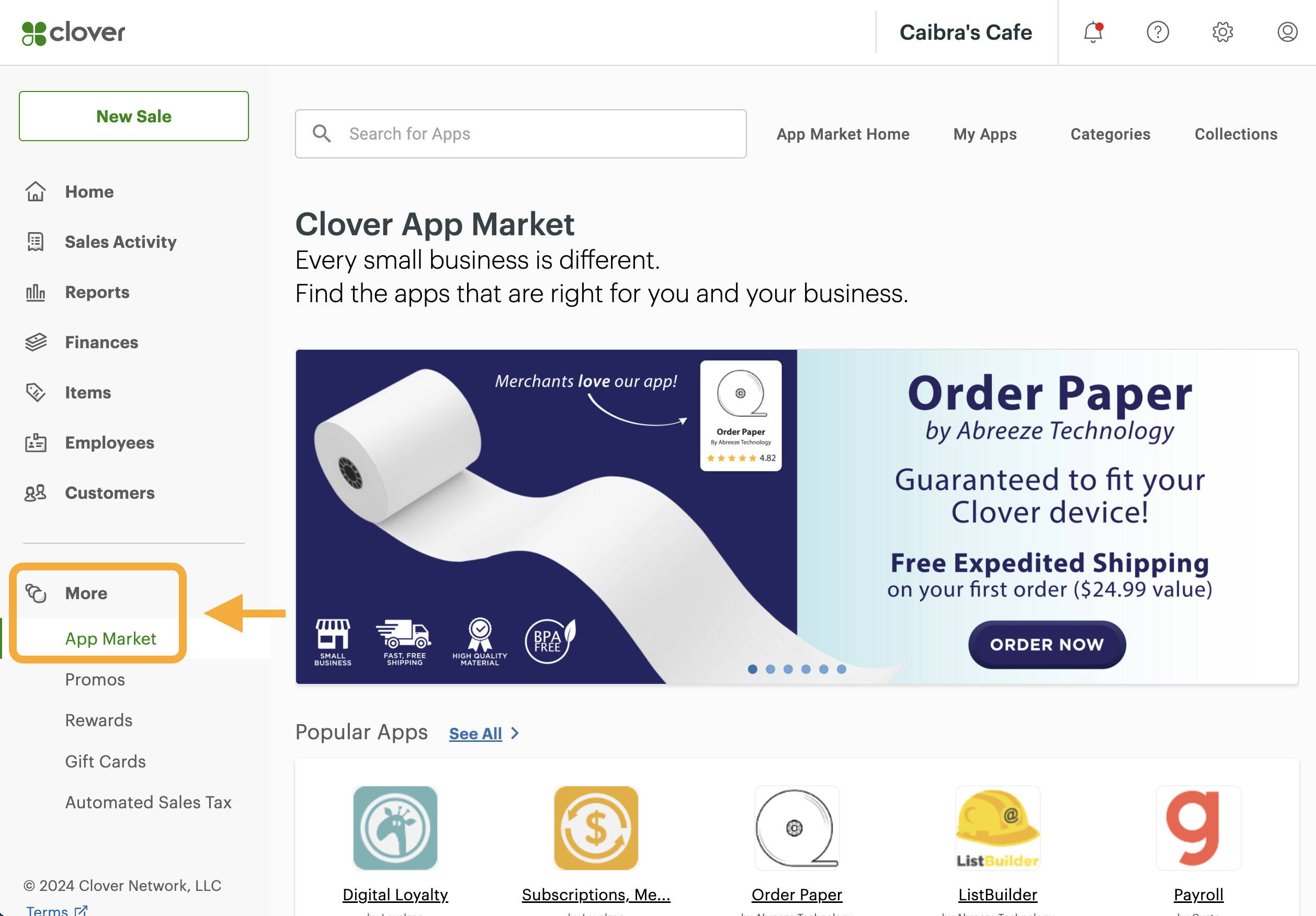 How to Set Up Clover with Homebase