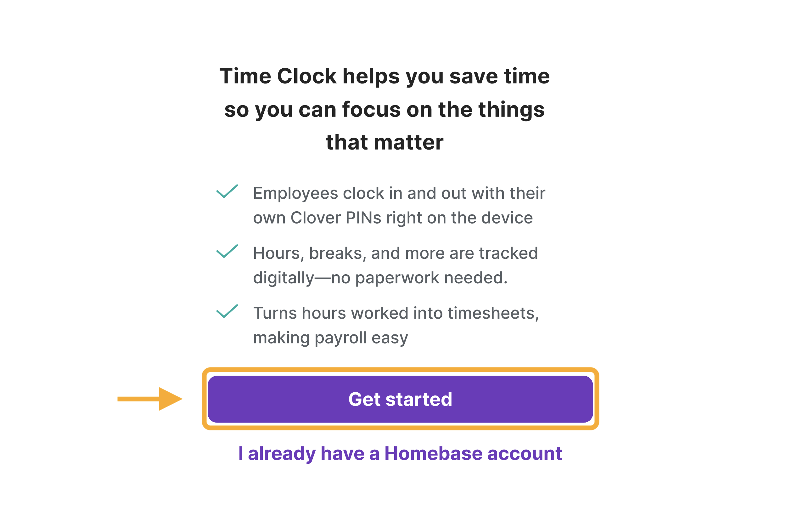 How to Set Up Clover with Homebase