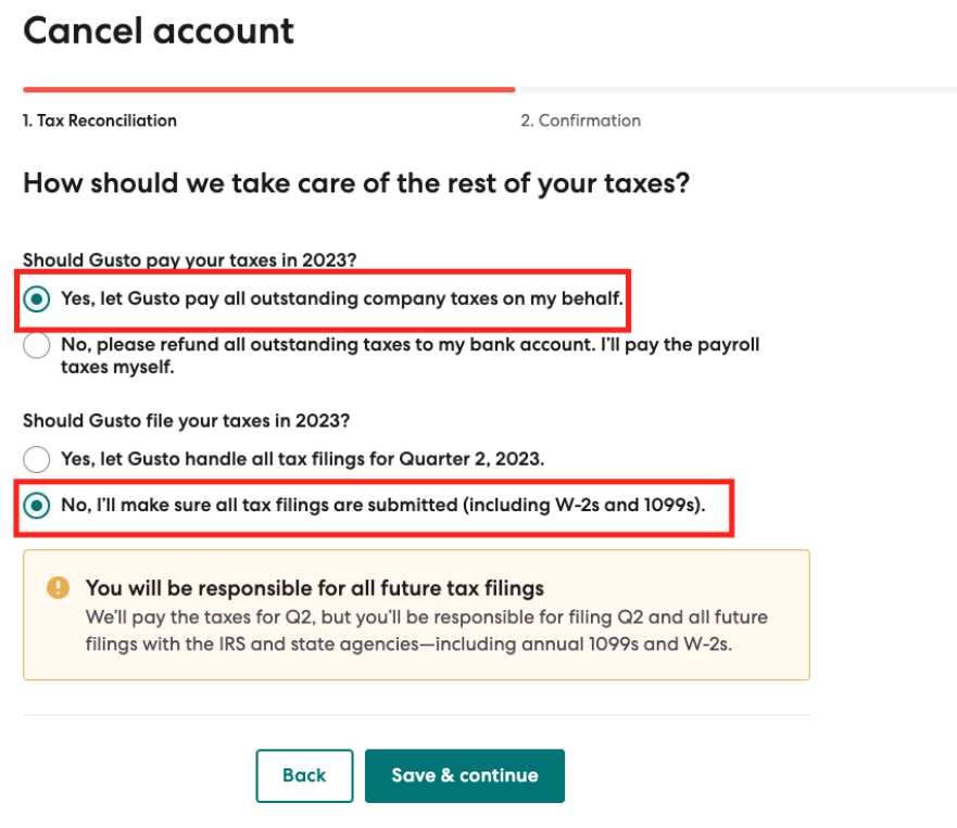 How to Close Your Gusto Payroll Account