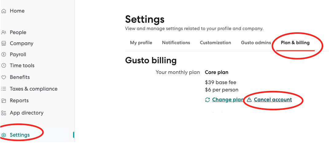 How to Close Your Gusto Payroll Account