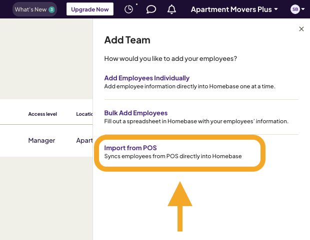 Step 2: Adding Your Team to Homebase