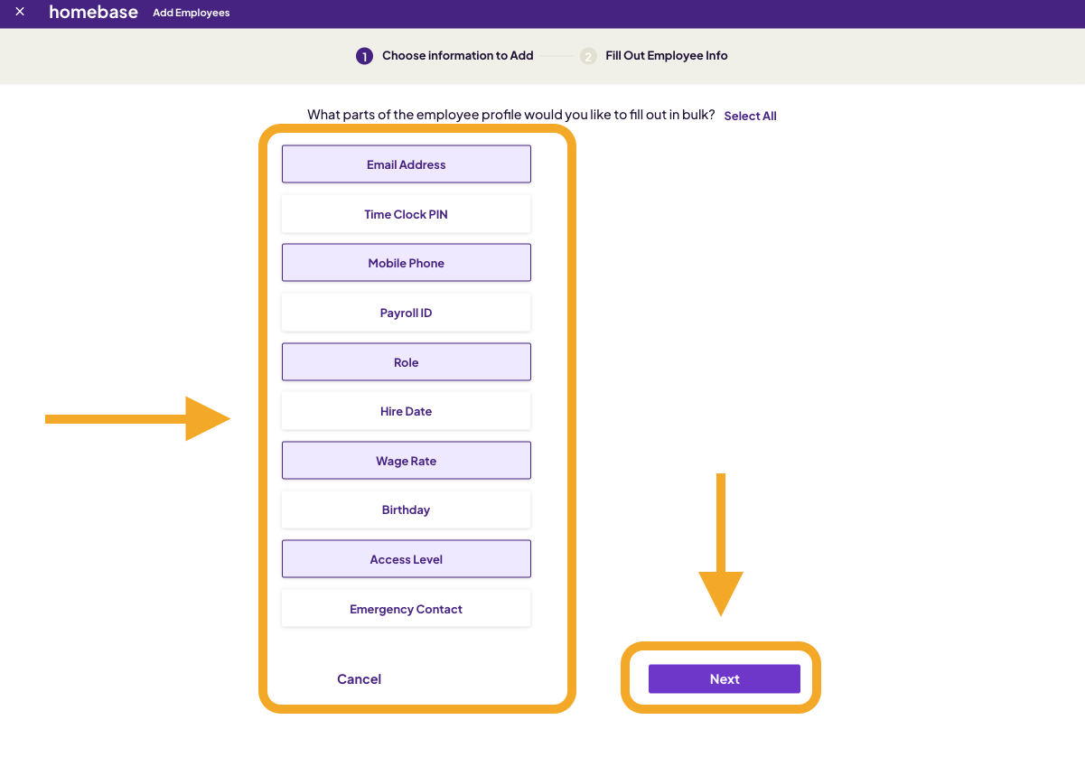 Step 2: Adding Your Team to Homebase