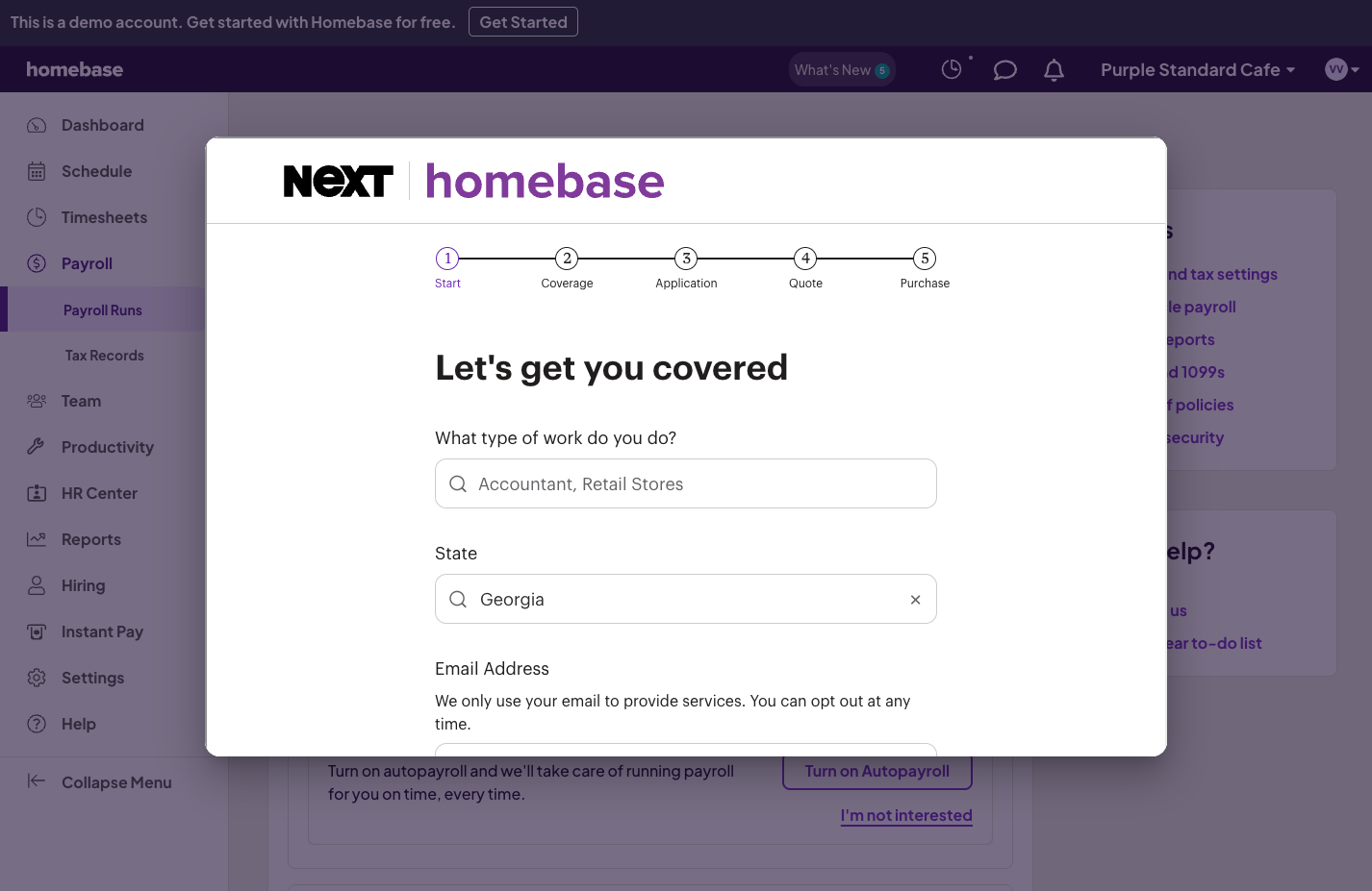 Pay as You Go Workers Compensation by NEXT