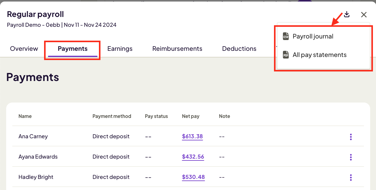 How to Run Payroll Reports in Homebase