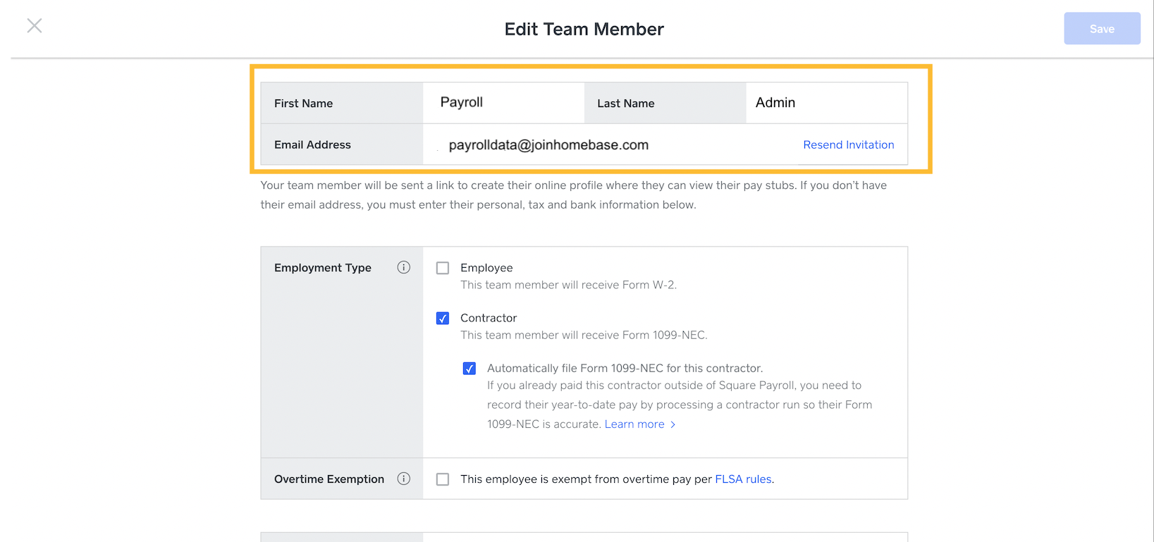 Square Administrator Access