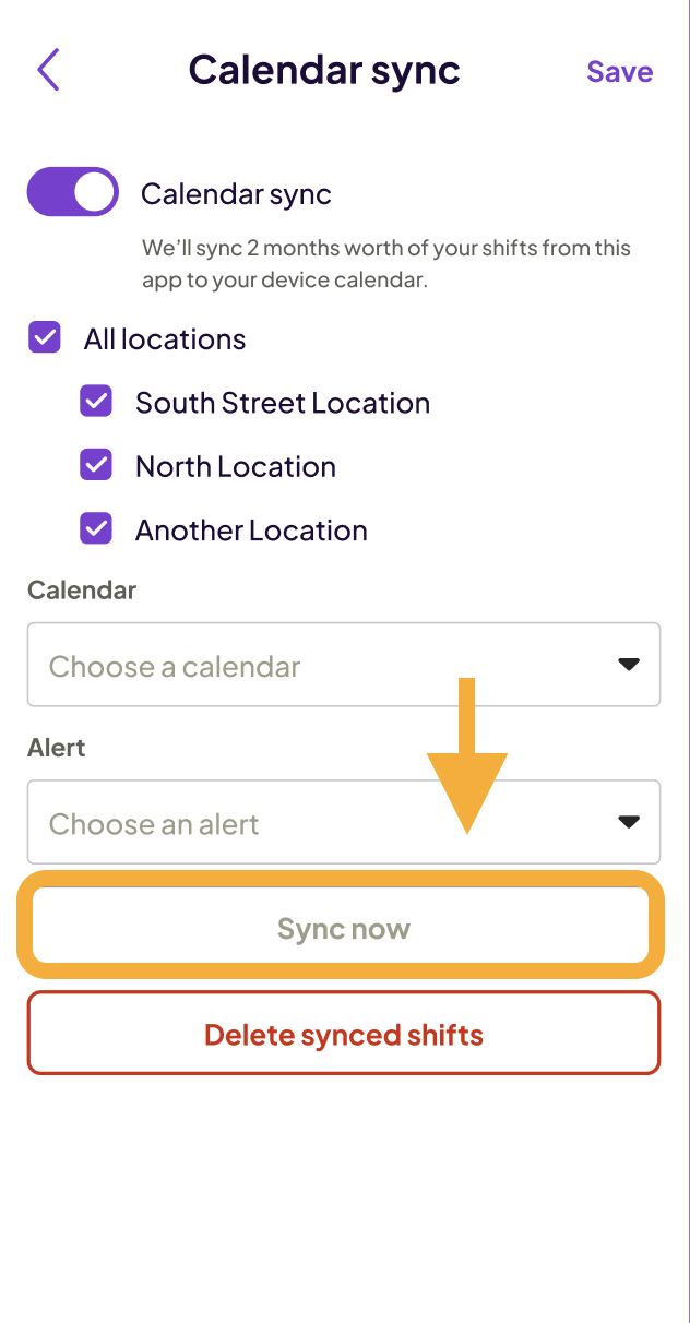 How to Sync Your Schedule to Your Calendar