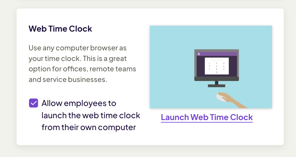 Choosing a Time Clock
