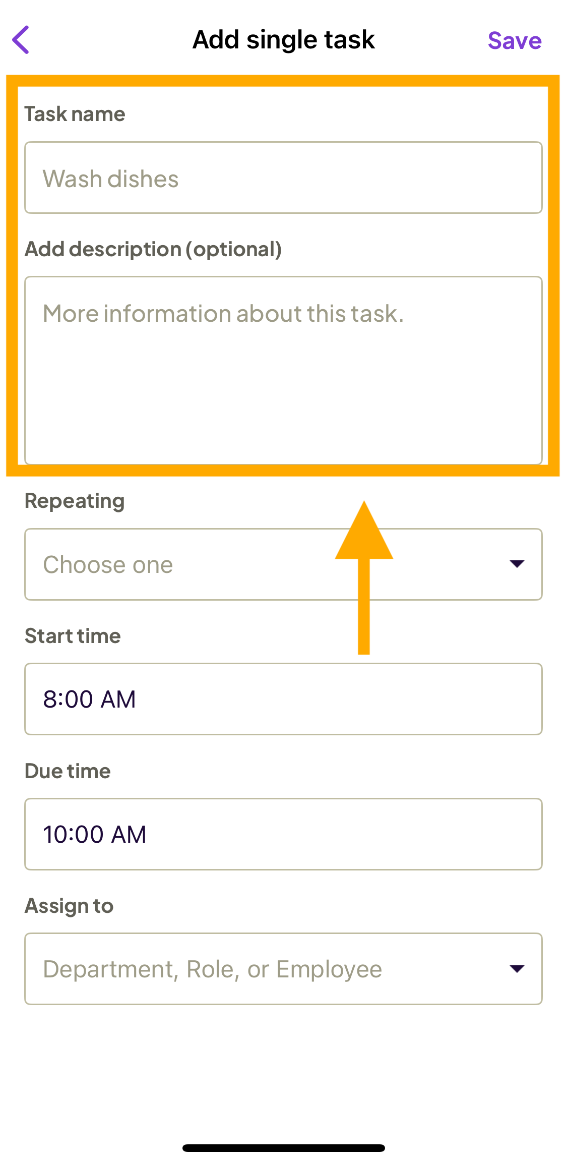 How to Set Up Tasks