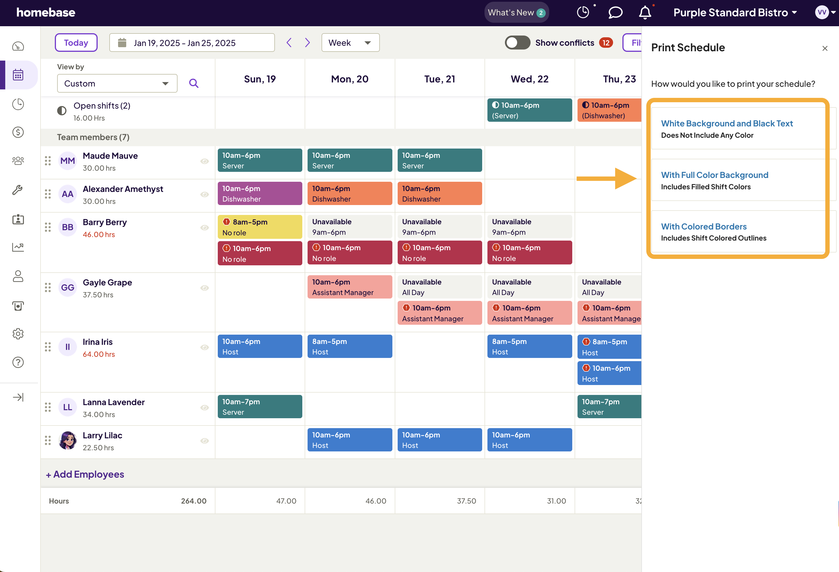 Step 3: Adding & Editing Shifts in the Schedule