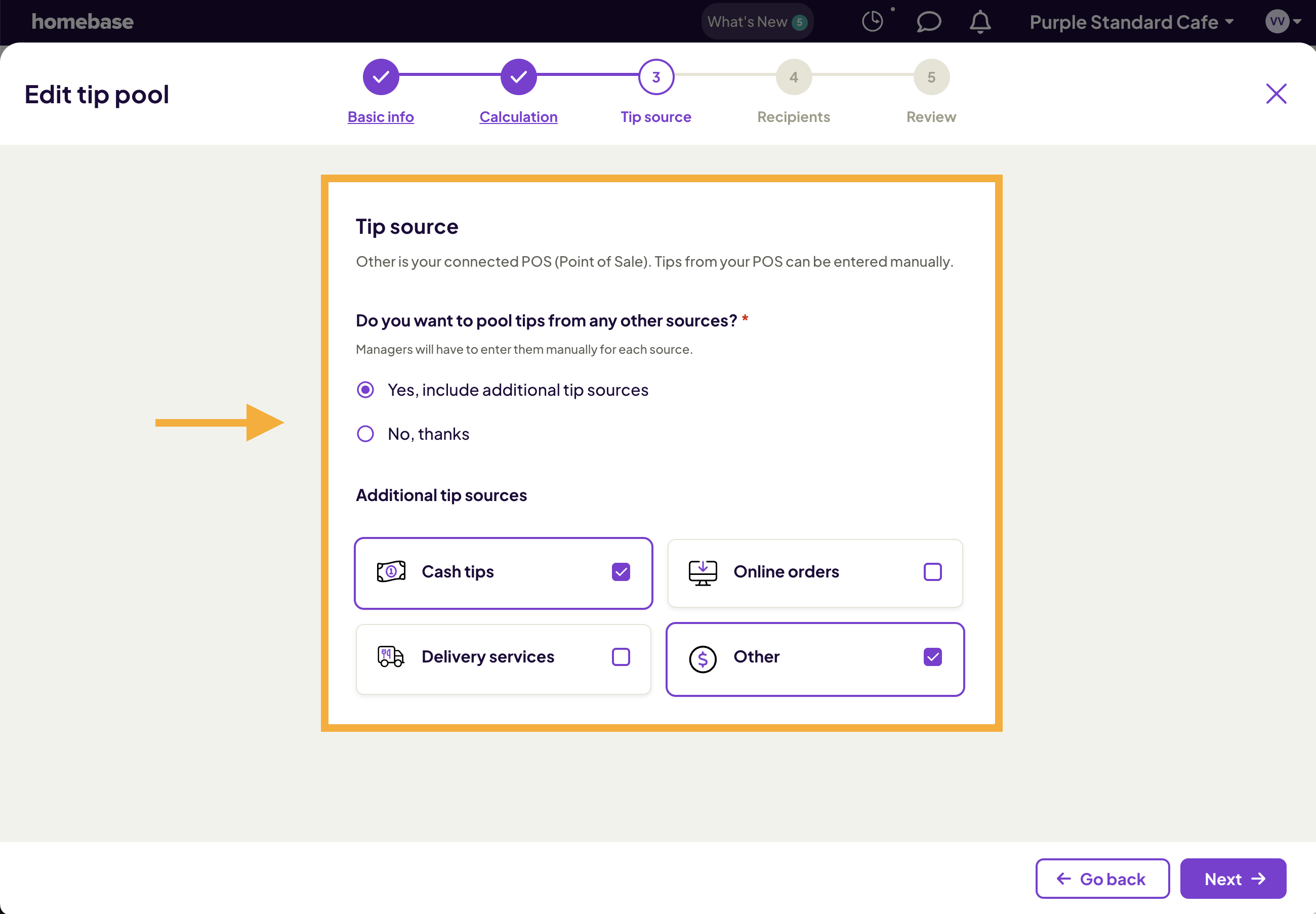 Tip Pooling - Setting Up a Tip Policy