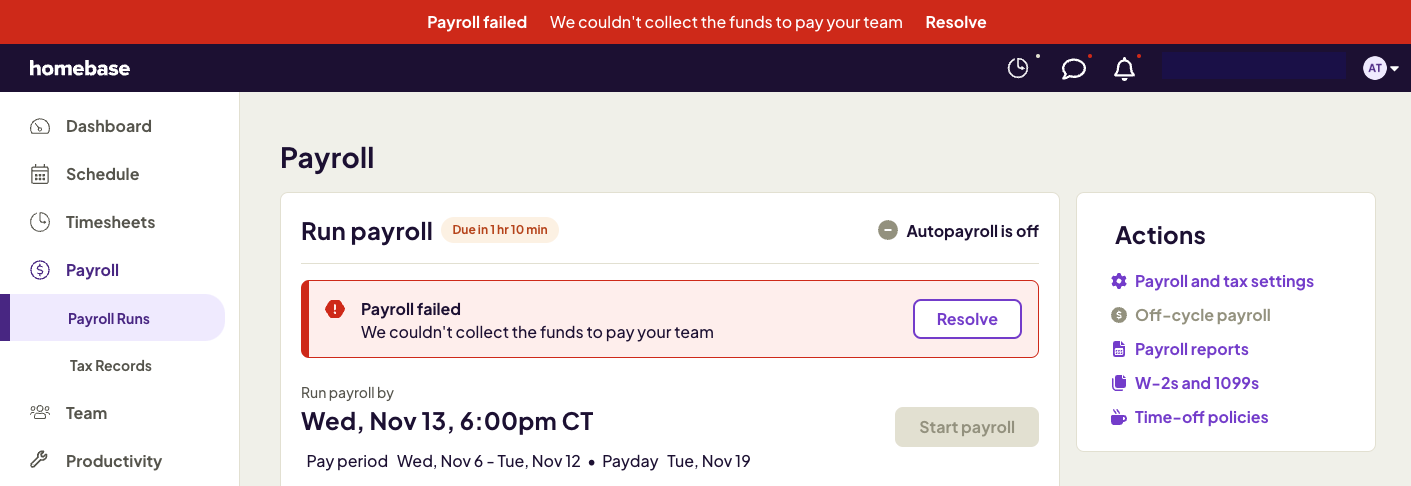 How to Resolve a Bank Error on Payroll
