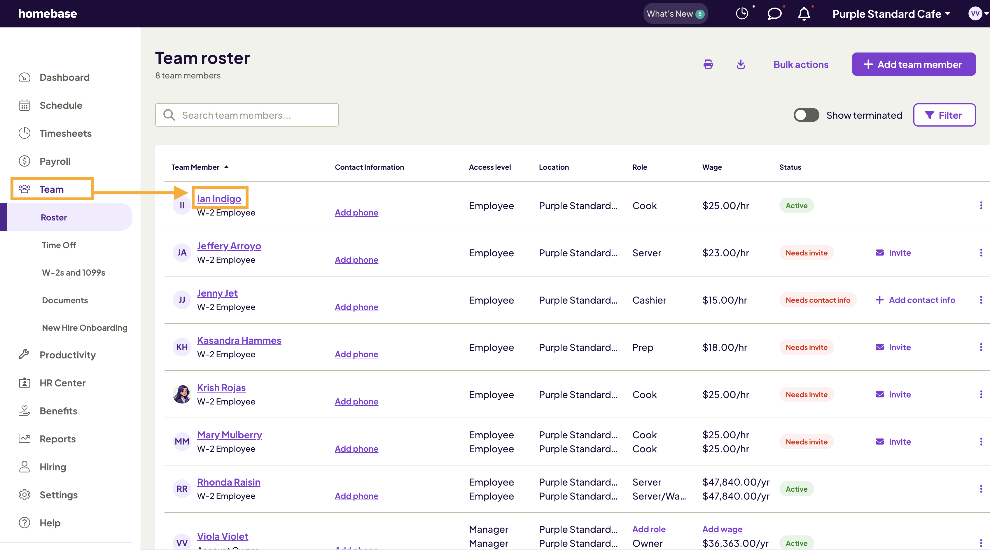 How to Adjust Your Team's Profiles