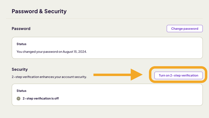 How to Set Up 2-Step Verification